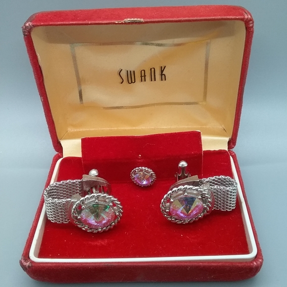 SWANK | Accessories | Vintage Swank Mens Cufflink Set | Poshmark